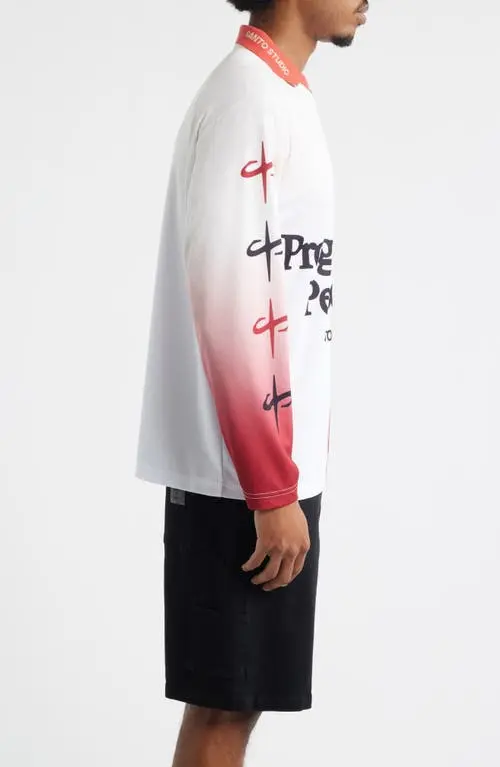 SANTO STUDIO Progress Over Perfection Jersey - Red