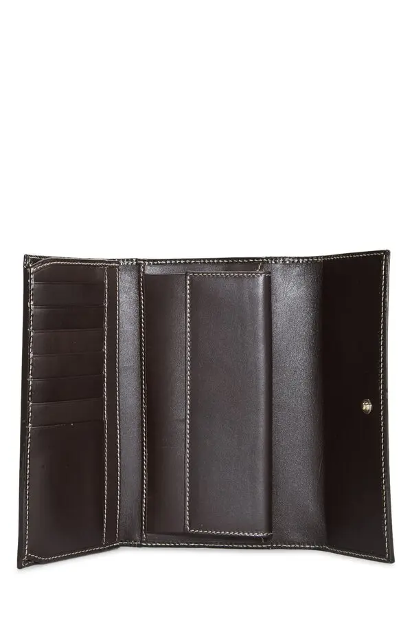 Gucci Gg Supreme Canvas Continental Wallet