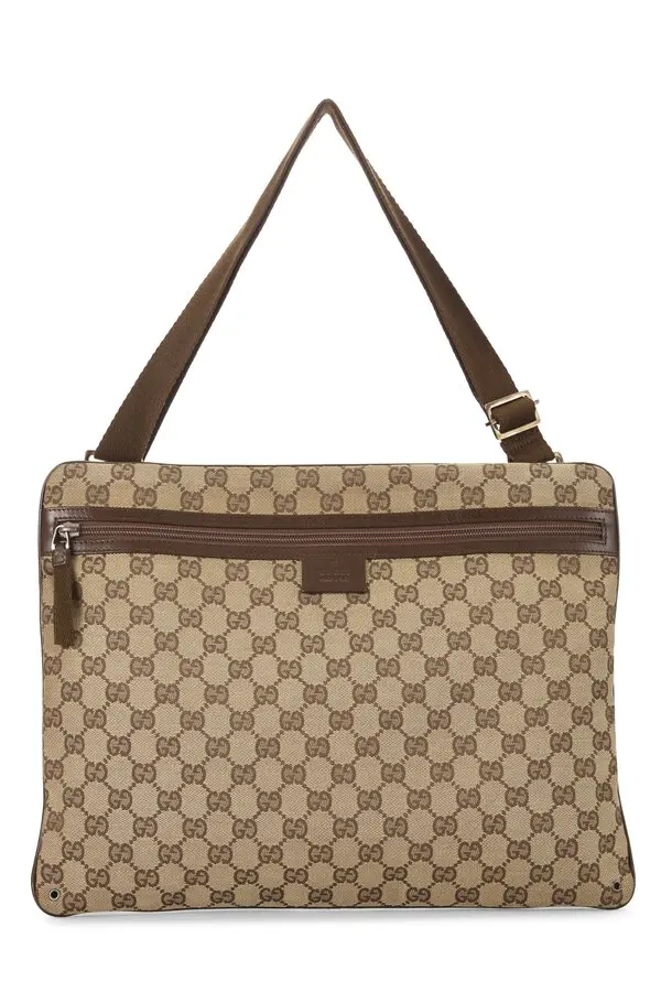 Gucci Gg Messenger Bag - Brown