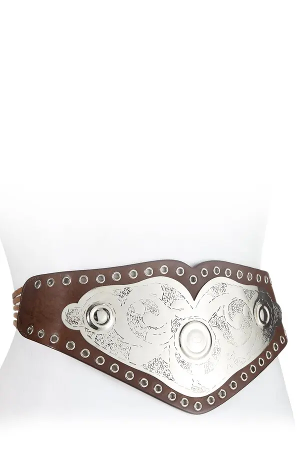 Dior Calfskin Champion Belt - Brown