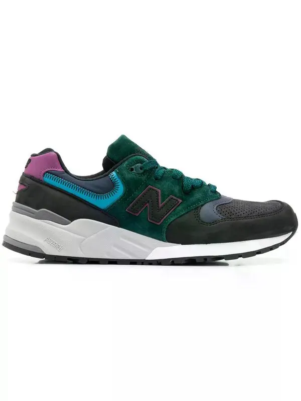 NEW BALANCE 999 Colour-block Sneakers - Black