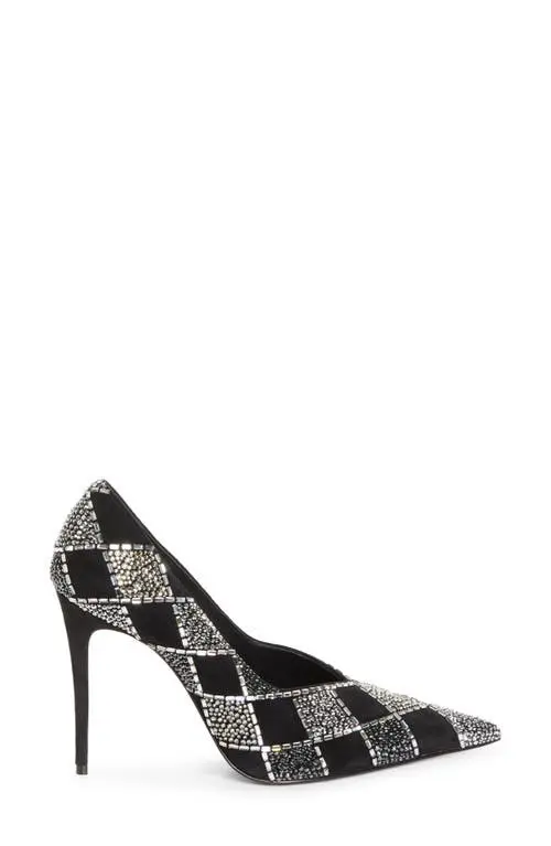 CHRISTIAN LOUBOUTIN Doria Crystal Check Pump