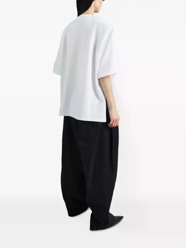 THE FRANKIE SHOP Oversized Crew Neck T-shirt