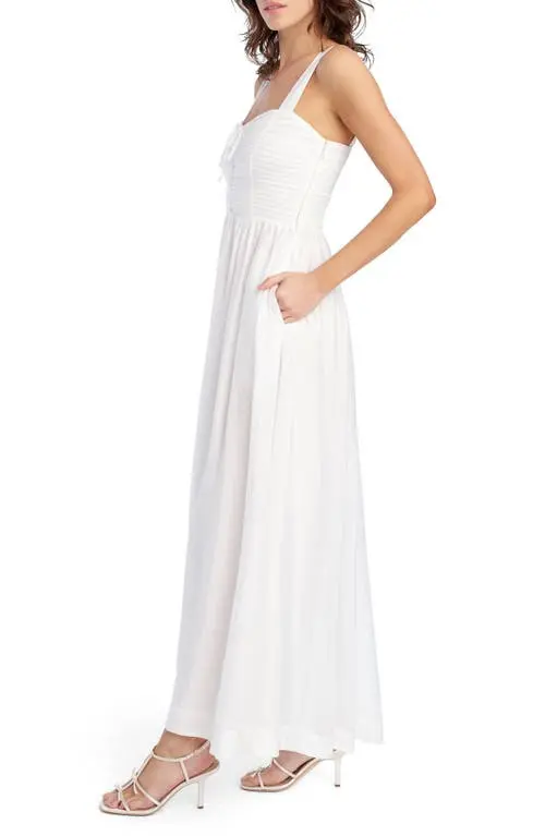 FAVORITE DAUGHTER Pintuck Sleeveless Maxi Dress