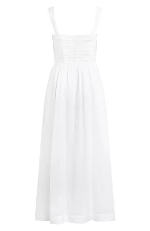 FAVORITE DAUGHTER Pintuck Sleeveless Maxi Dress