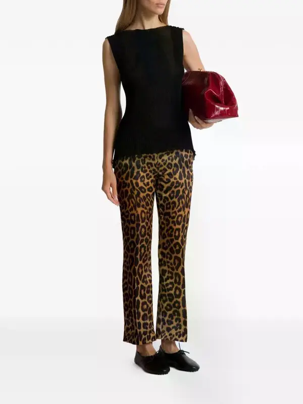 Alberta Ferretti Plissé Blouse