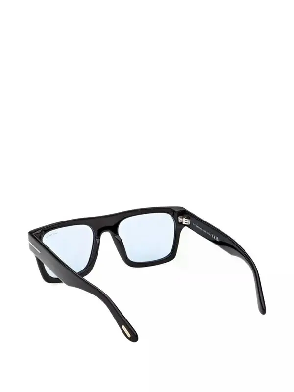 TOM FORD Square Frame Sunglasses - Black