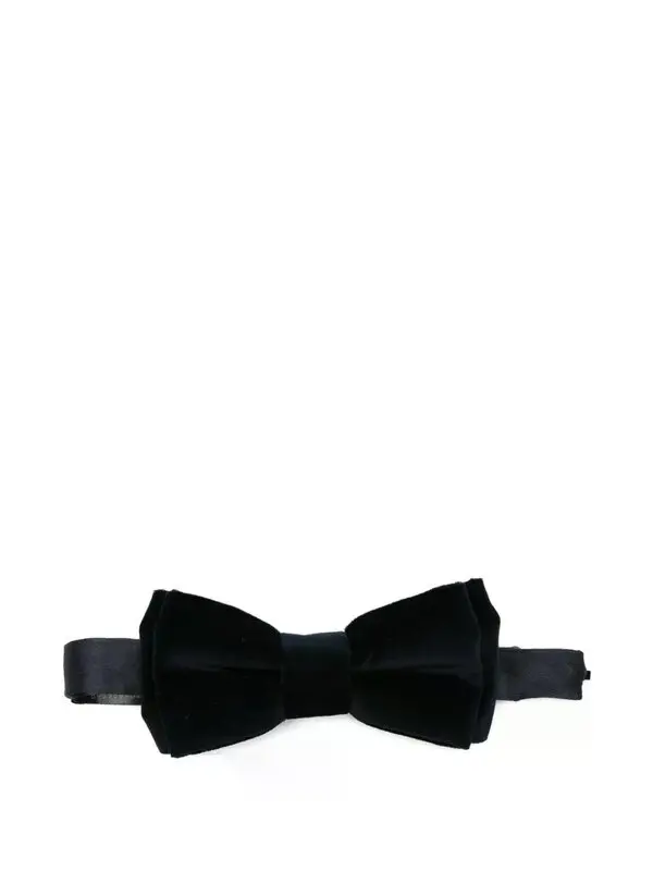 Paul Smith Velvet Bow Tie - Blue