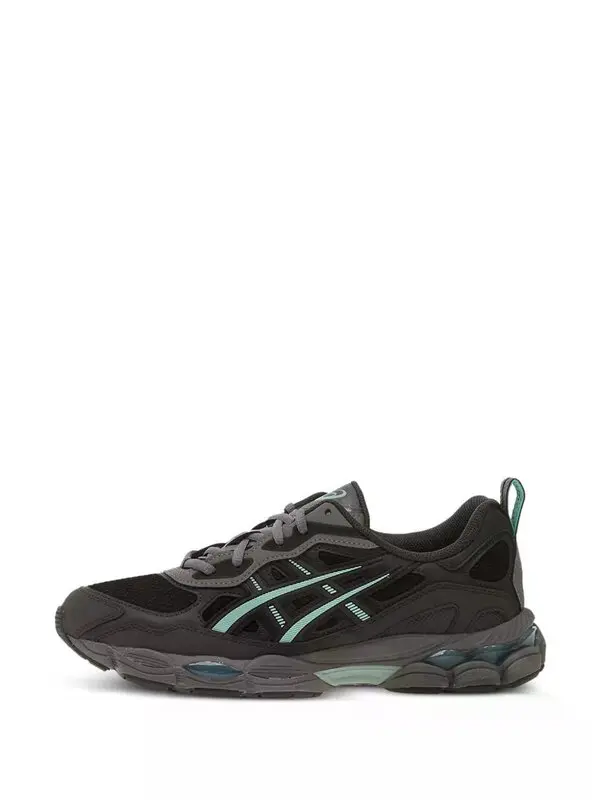 Asics Gel-nyc Lace-up Fastening Sneakers - Black
