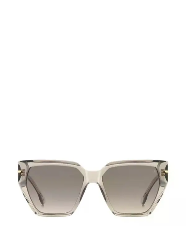 Victoria Beckham Geometric Frame Sunglasses - Grey