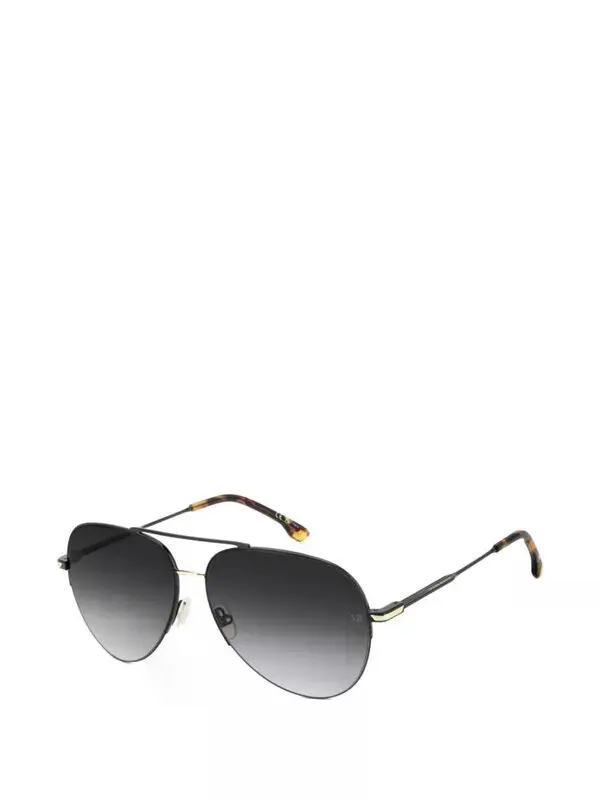 Victoria Beckham Pilot Frame Sunglasses - Black