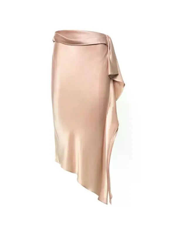 Pinko Draped Midi Skirt