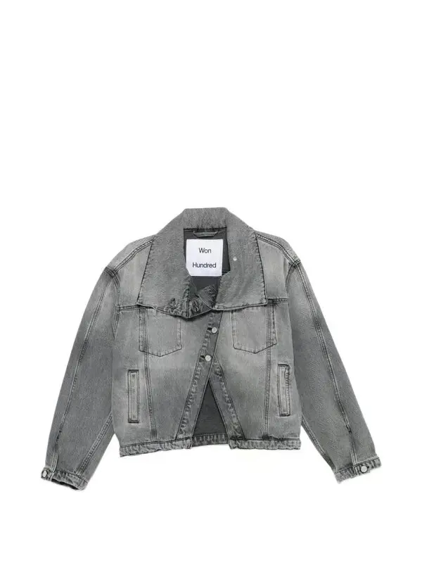 WON HUNDRED Kaia Denim Jacket - Grey
