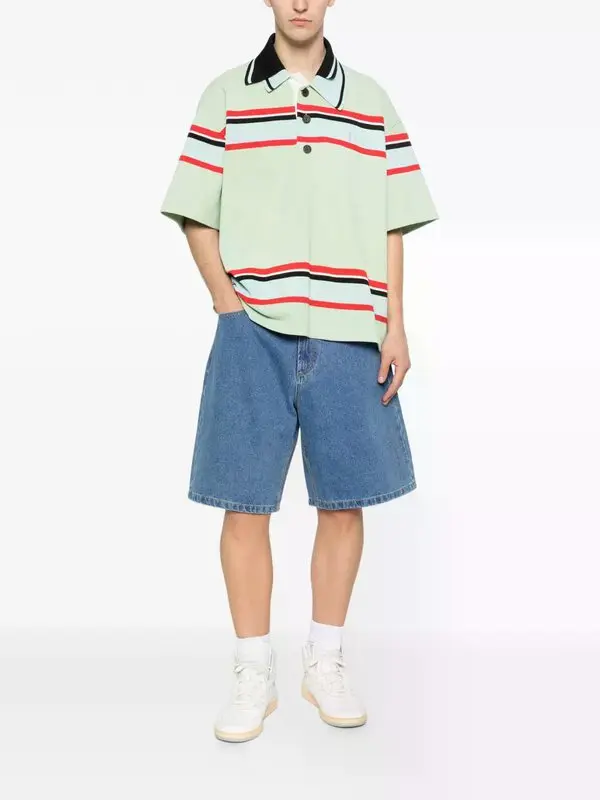 Obey Logo-embroidered Shorts