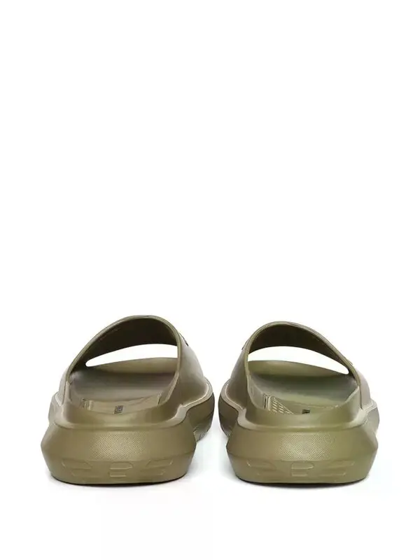 Emporio Armani Monobloc Embossed Slides