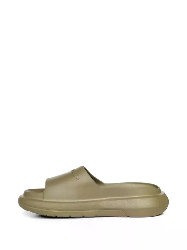 Emporio Armani Monobloc Embossed Slides