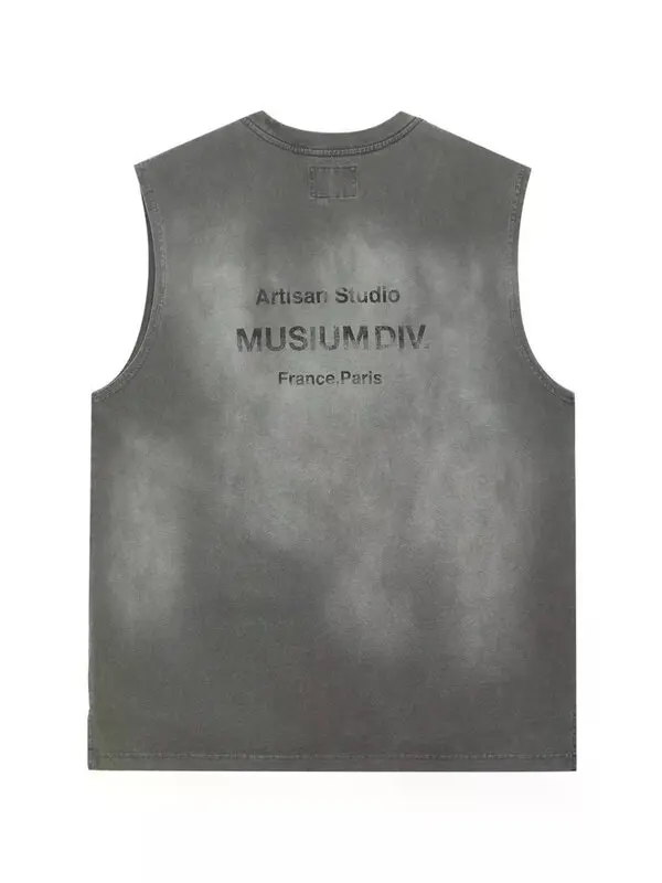 MUSIUM DIV. Logo-detail Sleeveless Vest