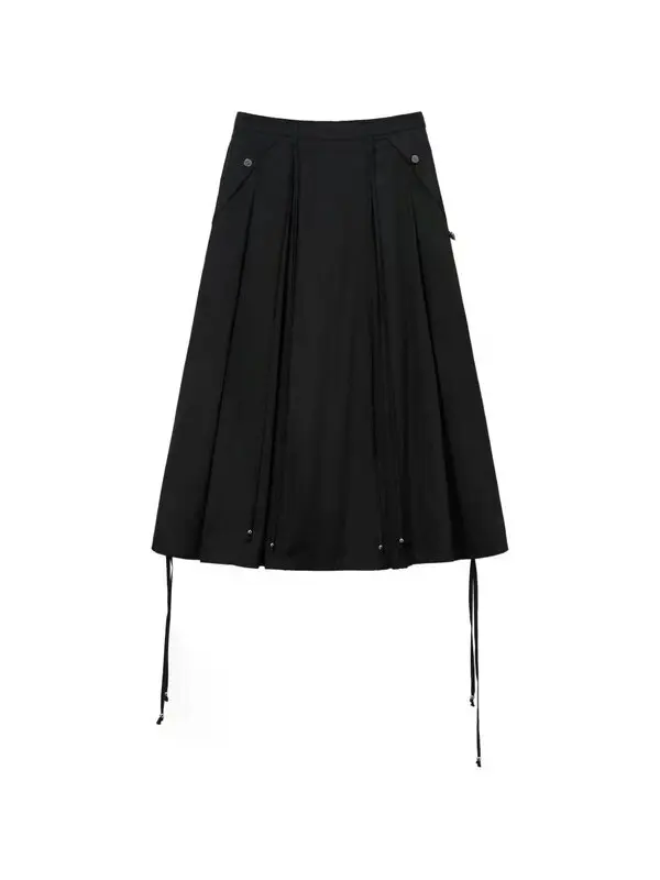 MUSIUM DIV. Midi Skirt With Drawstring Detail