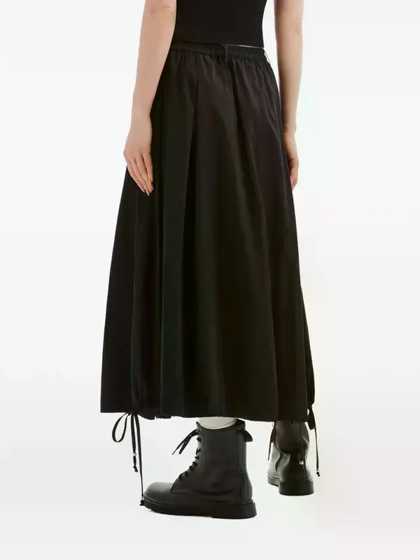 MUSIUM DIV. Midi Skirt With Drawstring Detail