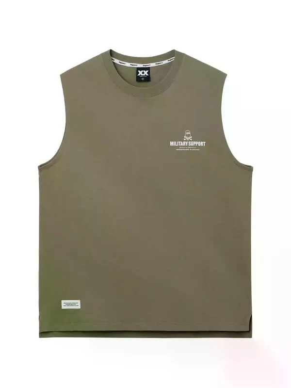 FINGERCROXX Printed Sleeveless Top