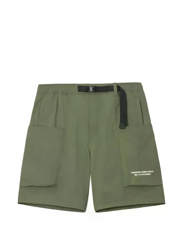 FINGERCROXX Cargo Shorts - Green