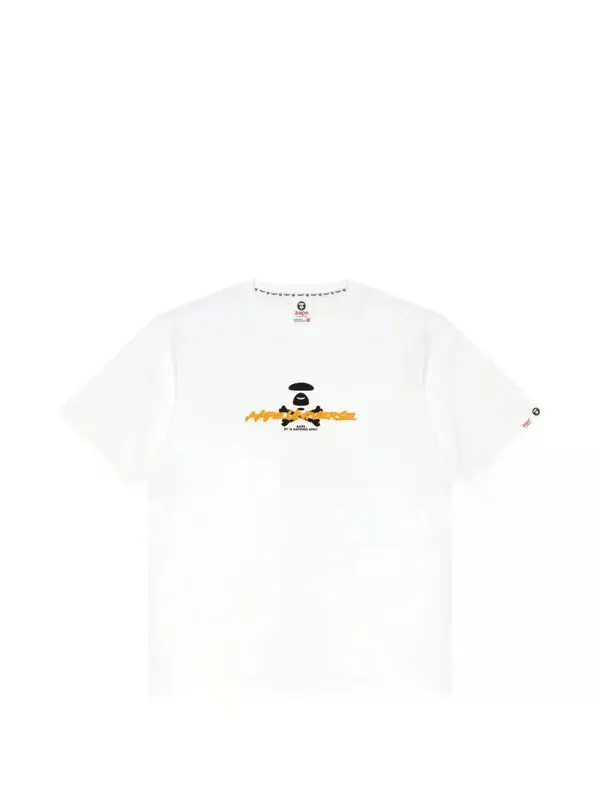 AAPE BY *A BATHING APE Graphic-print T-shirt - White