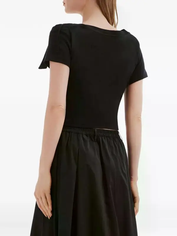 MUSIUM DIV. Buckle Short-sleeves T-shirt - Black