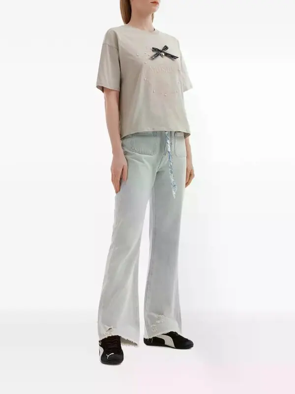 MUSIUM DIV. Frayed Hem Trousers