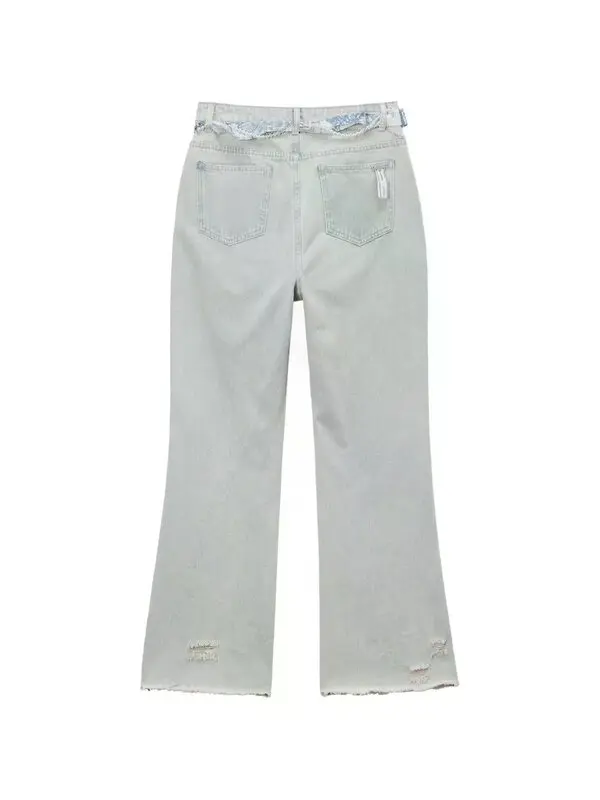 MUSIUM DIV. Frayed Hem Trousers