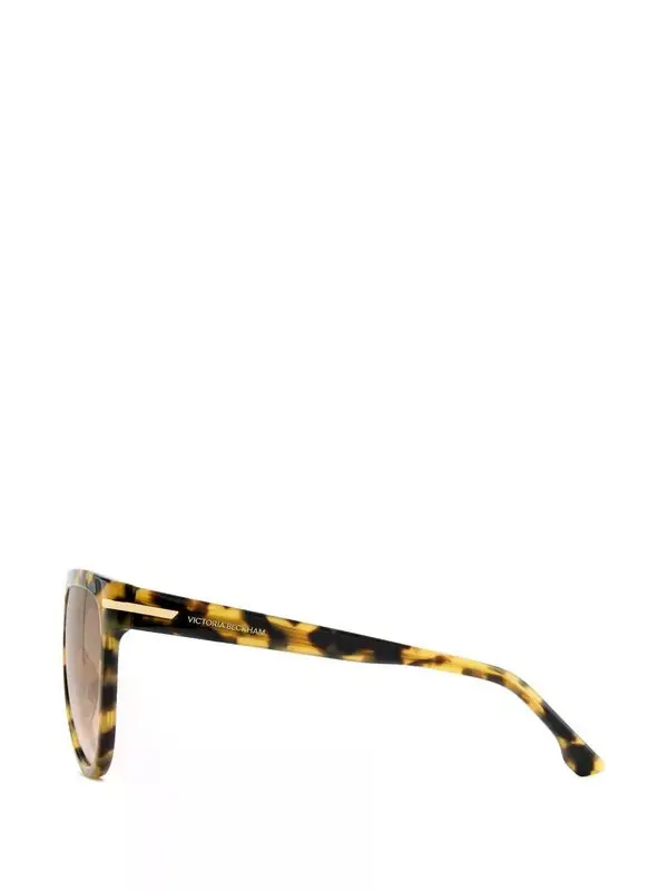 Victoria Beckham Browline Sunglasses - Yellow