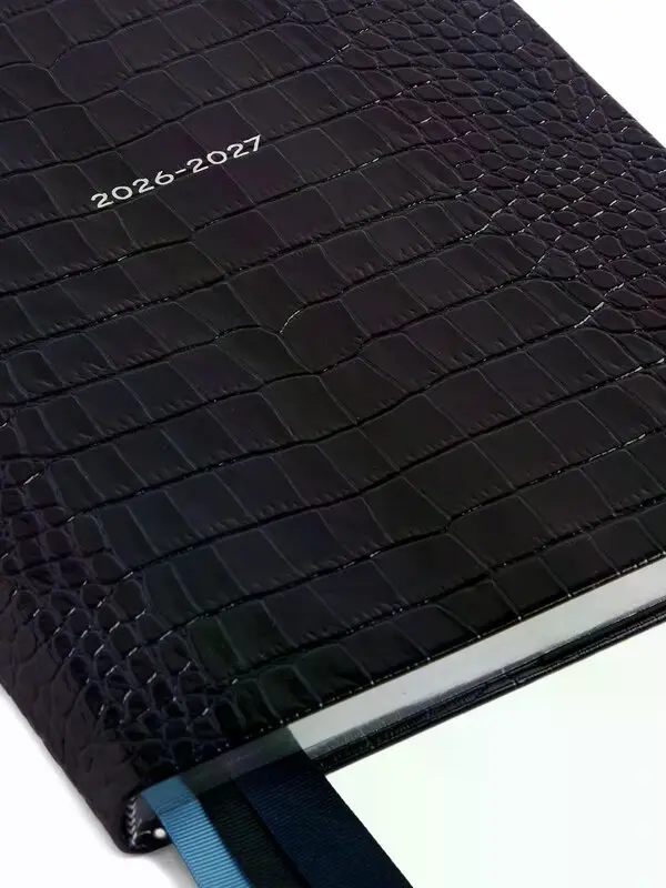 Smythson Crocodile-effect 2026-2027 Diary