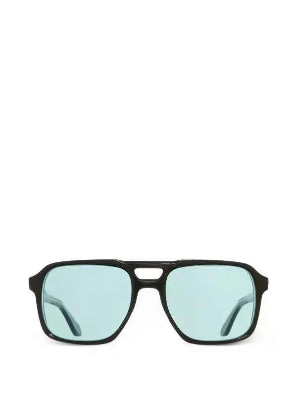 CUTLER & GROSS 1394 Browline Sunglasses - Black