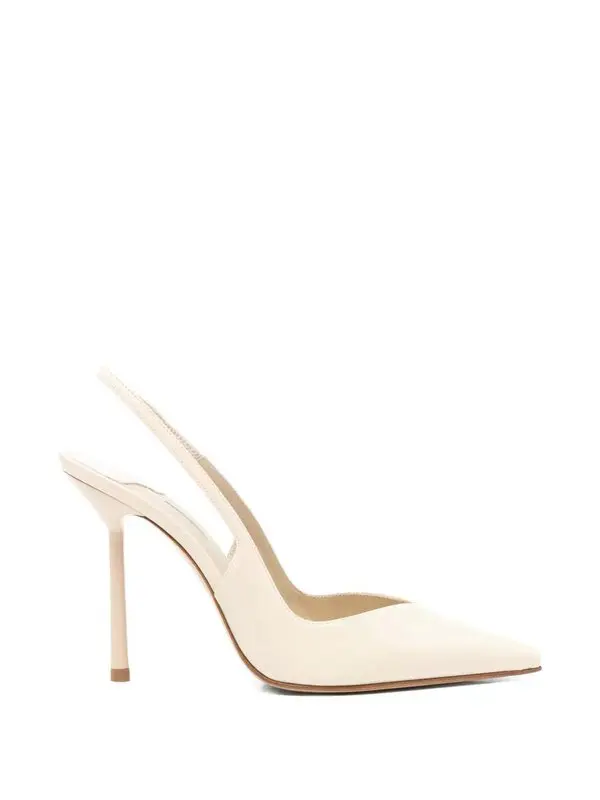 LE SILLA Point Slingback Pumps - Neutrals