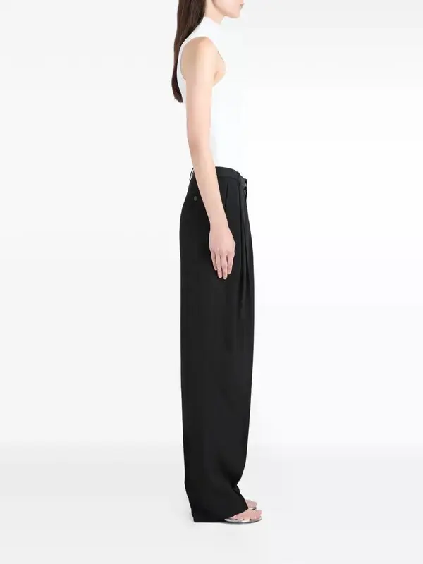Proenza Schouler Clementina Pleated Trousers - Black