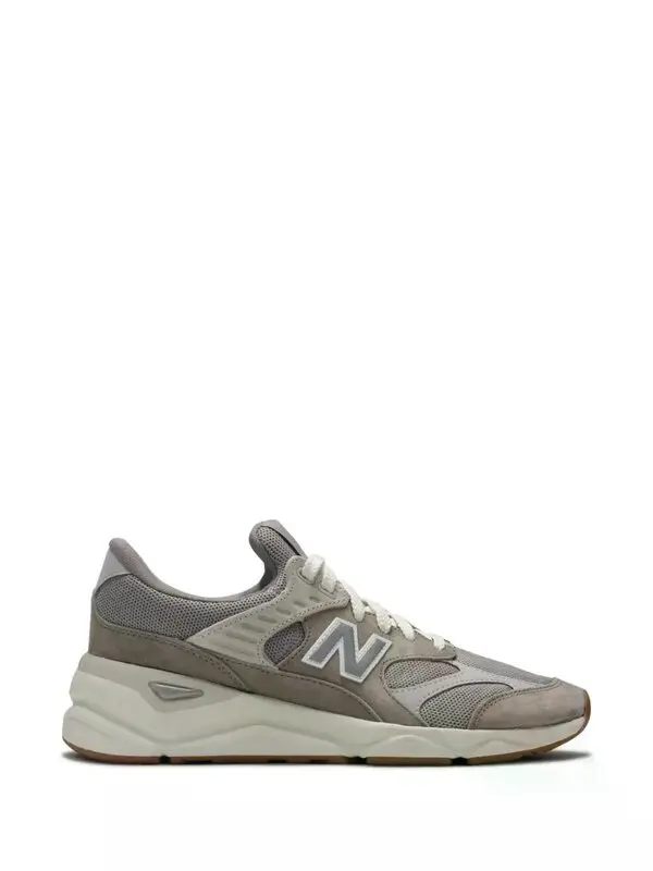 NEW BALANCE X-90 Lace-up Sneakers - Grey