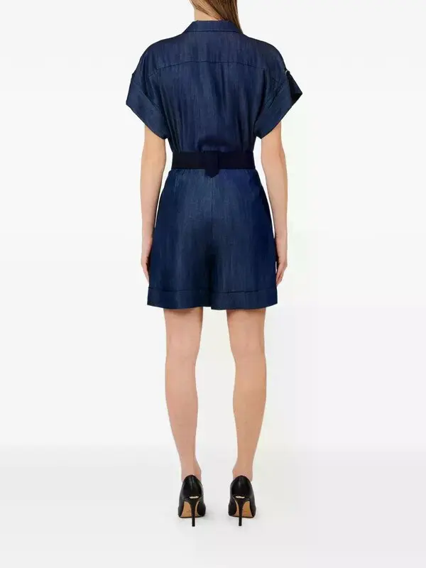 Liu Jo Buttoned And Belted Jumpsuit