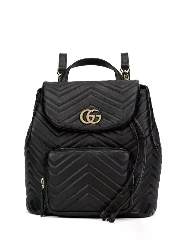 Gucci Chevron Quilted Backpack
