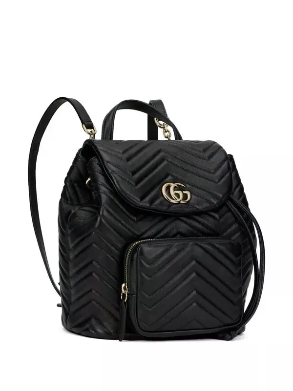 Gucci Chevron Quilted Backpack