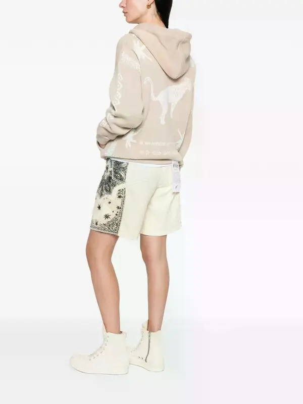 AL AIN Graphic Embroidery Cardigan