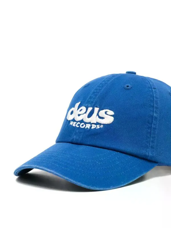 Deus Ex Machina Embroidered Cap - Blue