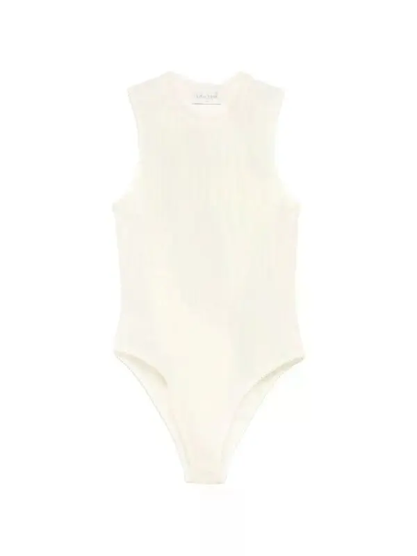 FORTE_FORTE Scalloped-trim Top - Neutrals