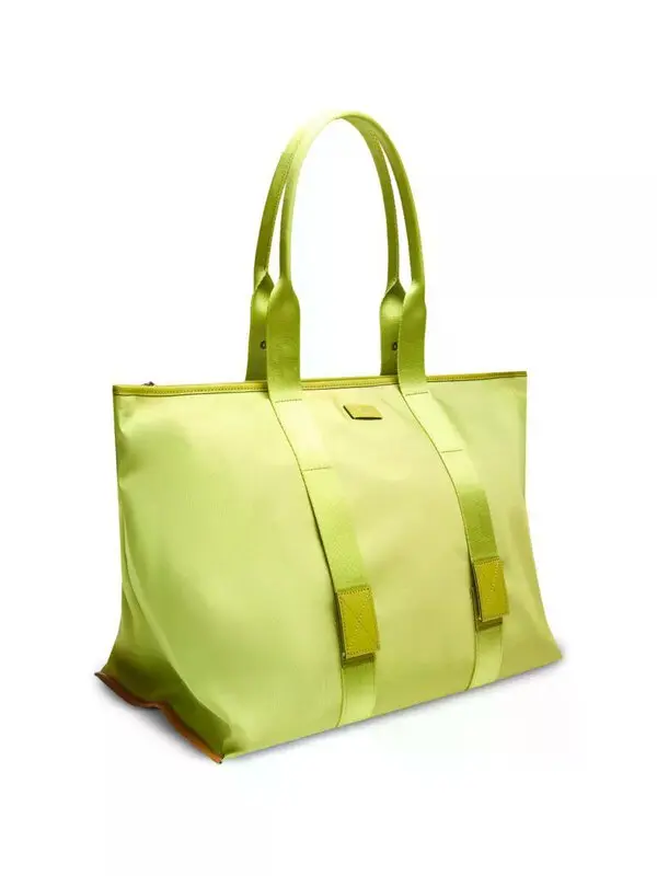 LANCEL Large Mistral Rollable Zip Tote Bag