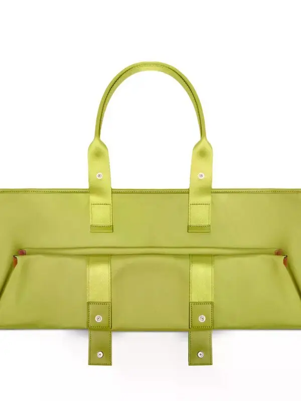 LANCEL Large Mistral Rollable Zip Tote Bag