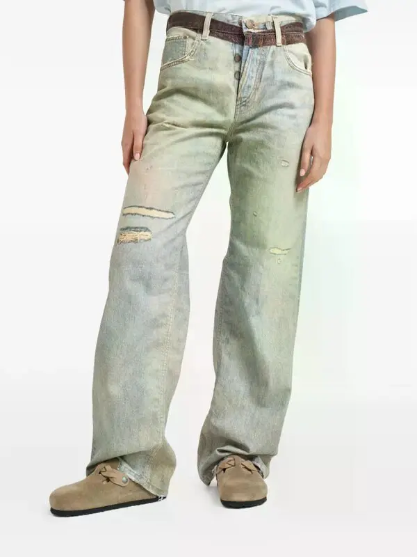HAIKURE Distressed Denim Jeans