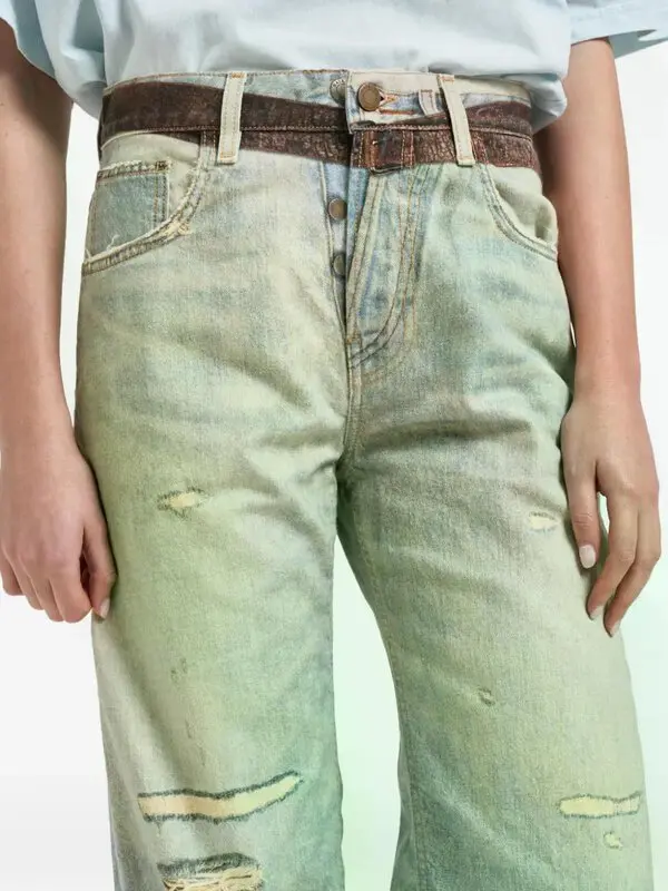 HAIKURE Distressed Denim Jeans