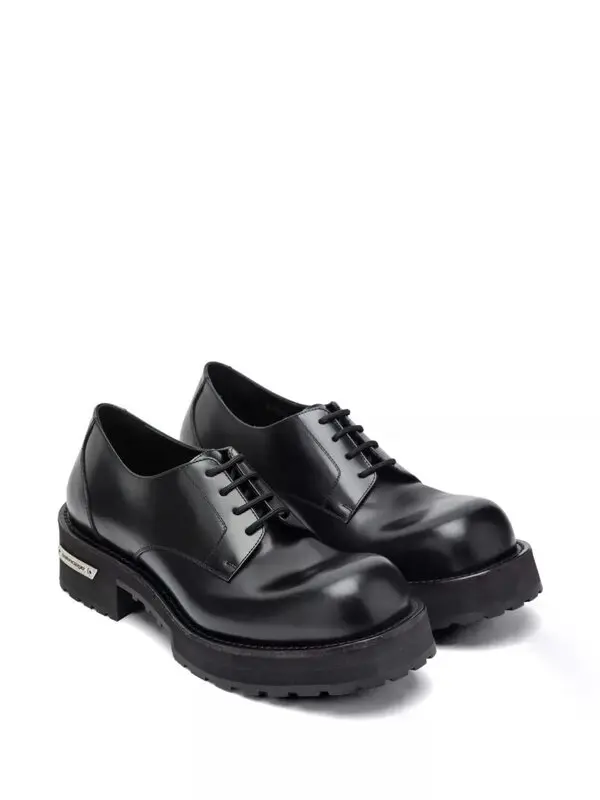 Balenciaga Venom Lace-up Leather Derby Shoes