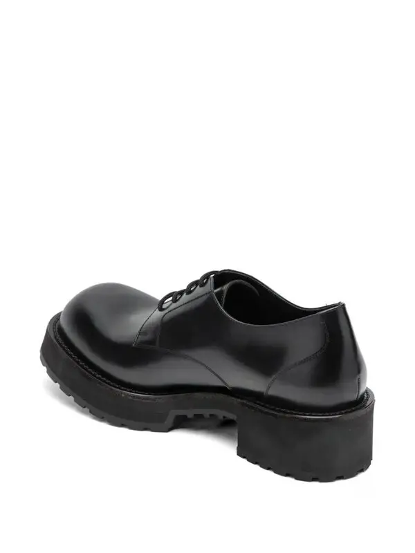 Balenciaga Venom Lace-up Leather Derby Shoes