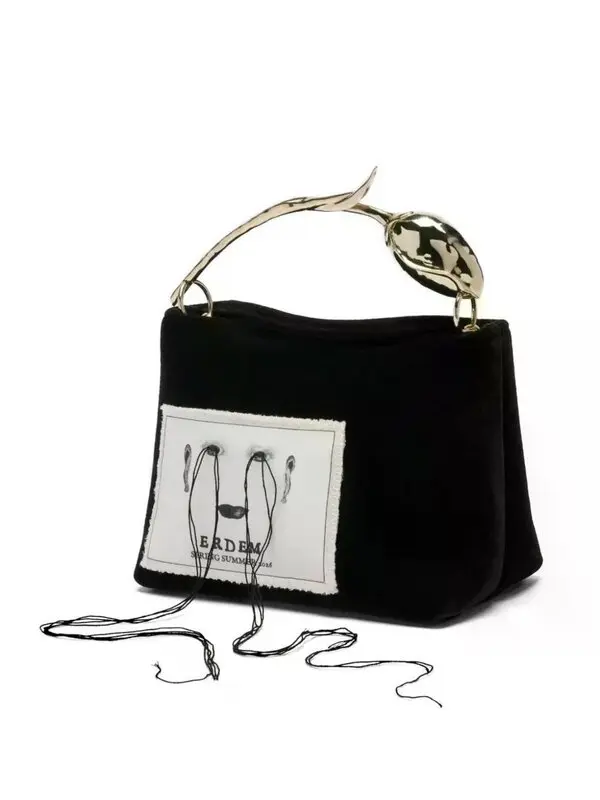 Erdem Mini Bloom Tote - Black