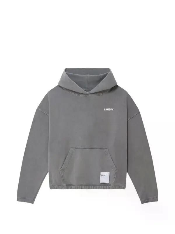 Satisfy Logo-print Hoodie