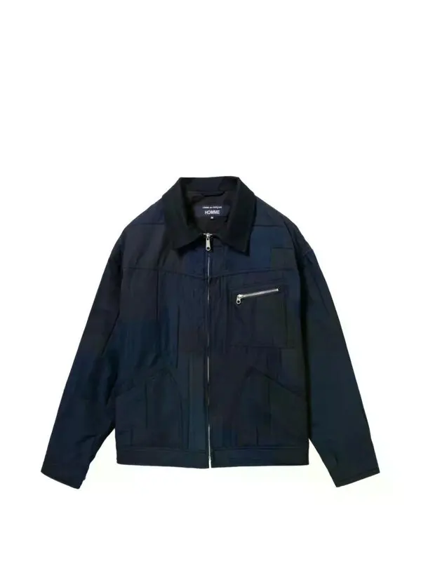 Comme Des Garçons Multi-pocket Patchwork Overshirt
